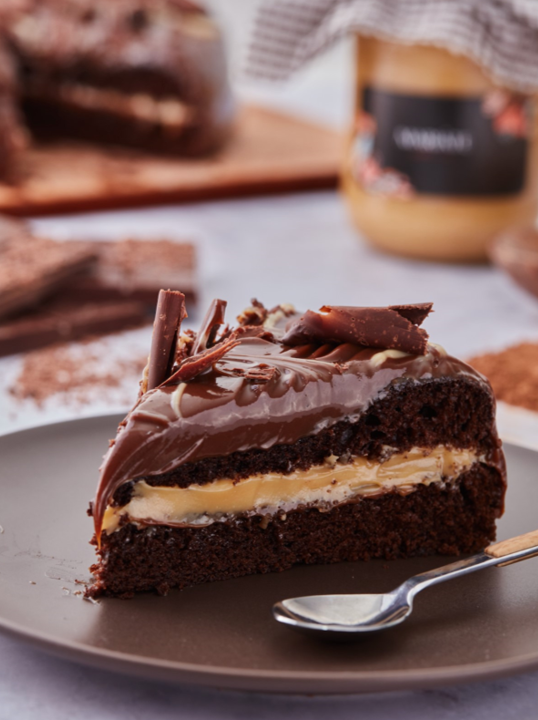 Torta de Chocolate con Manjar – Pastelería Mariáte