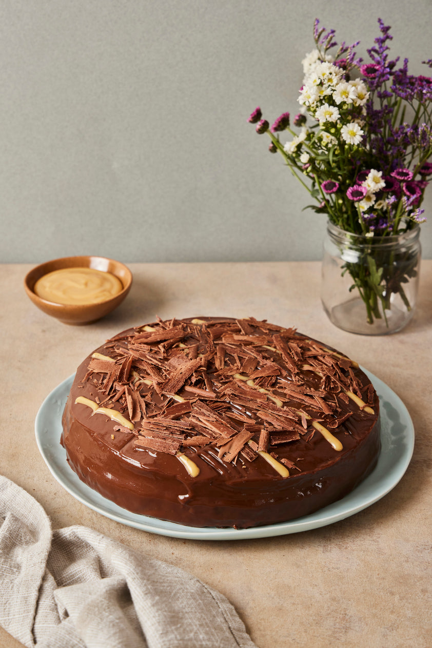 Torta de Chocolate con Manjar – Pastelería Mariáte
